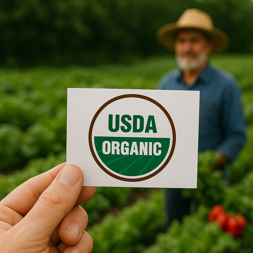 USDA NOP Organic Certification Standard